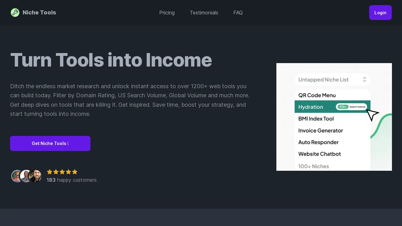 Niche Tools - BestofAI